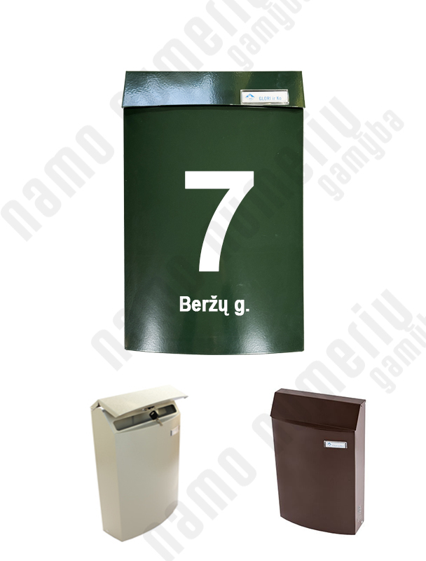 Pašto dėžutė – MN940 su jūsų adresu arba pavadinimu (lipduku ...